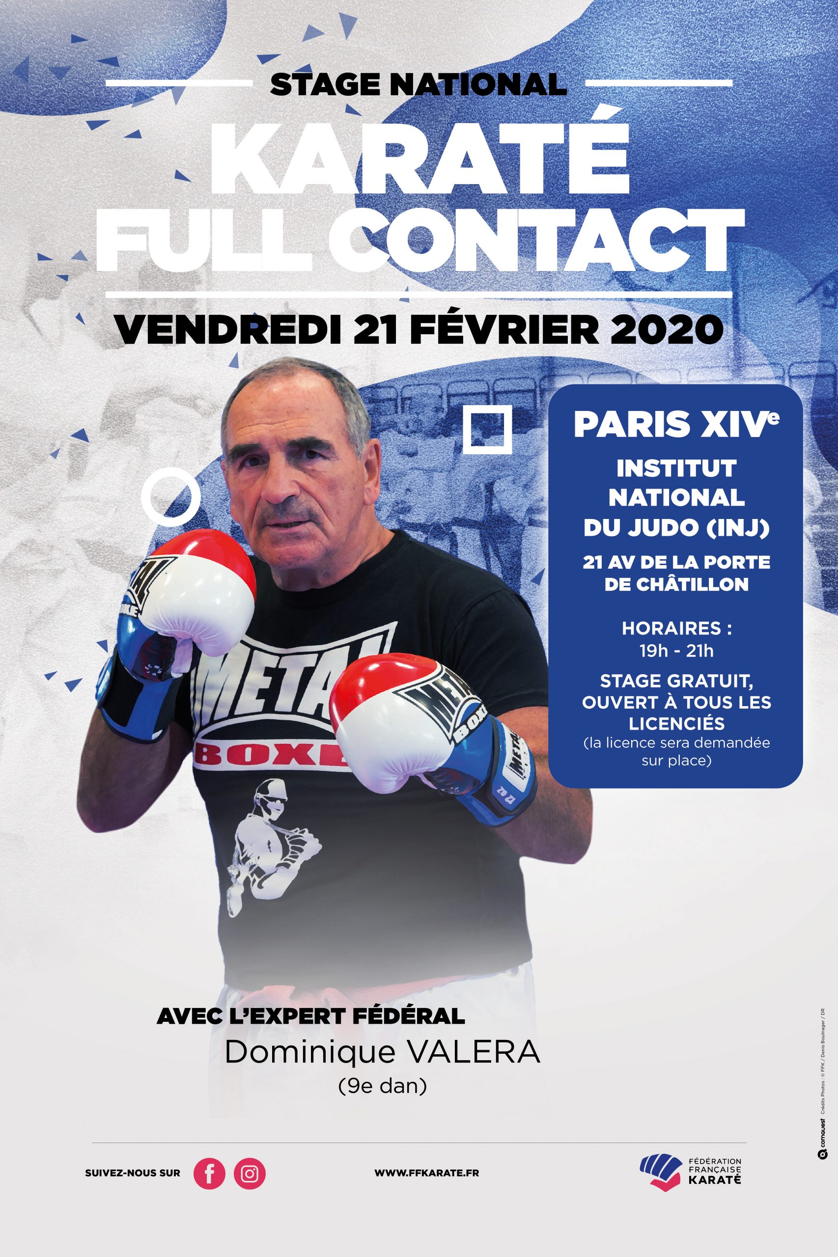 Stage national Karaté Full contact – Fédération Française de Karaté