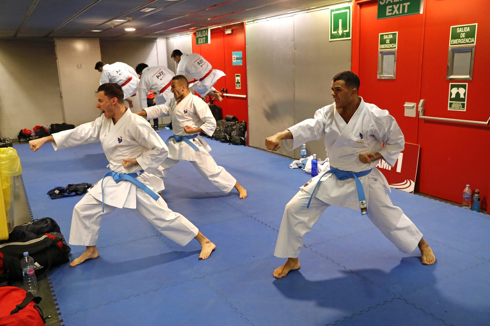 Le parcours de l’équipe homme kata – Fédération Française de Karaté
