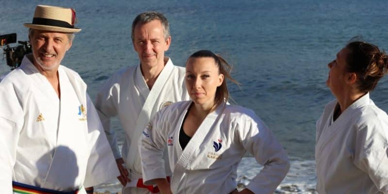 Alexandra Feracci en tournage avec Antoine De Caunes – Fédération ...