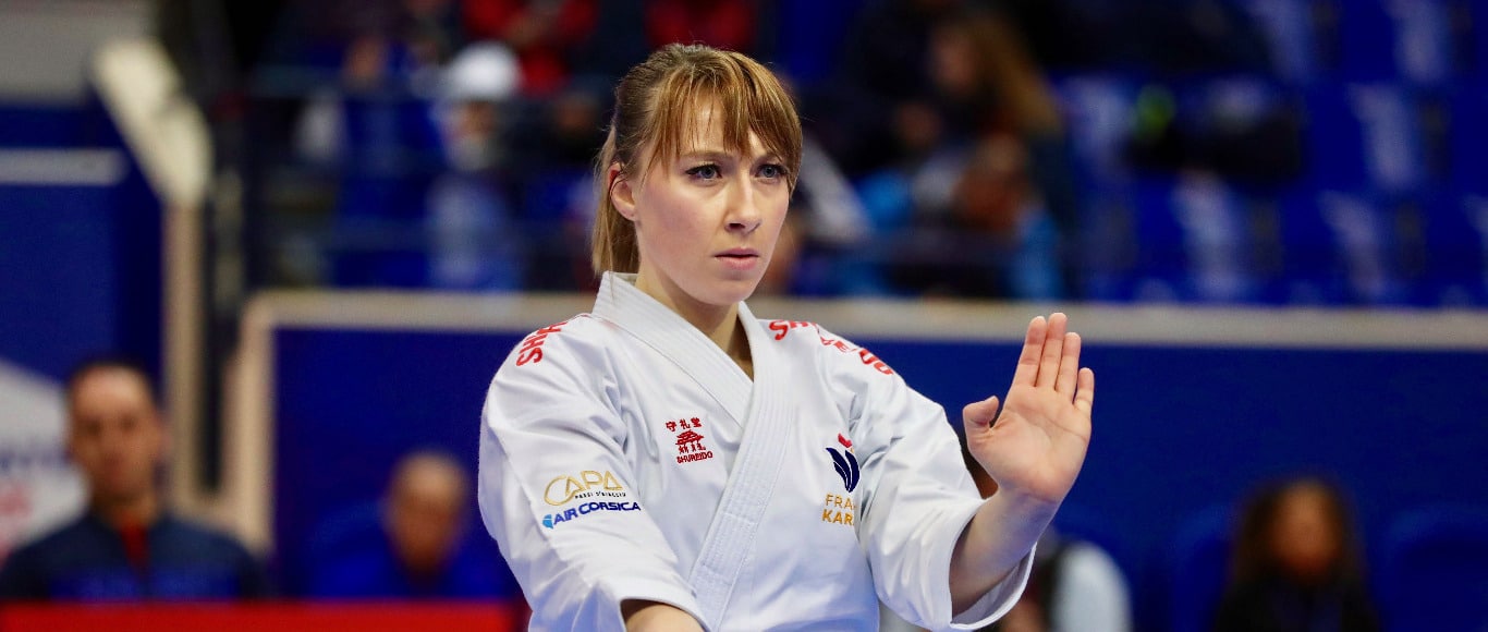 Alexandra Feracci lance la journée – Fédération Française de Karaté