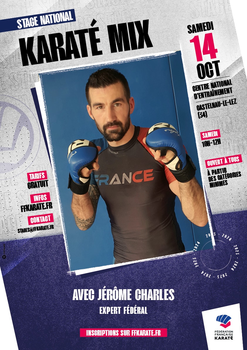 Stage national karaté mix – Fédération Française de Karaté
