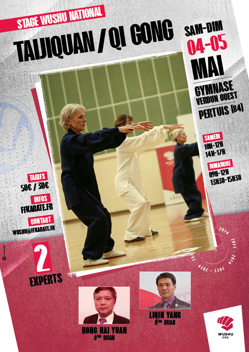 Stage taijiquan/qi gong – Fédération Française de Karaté