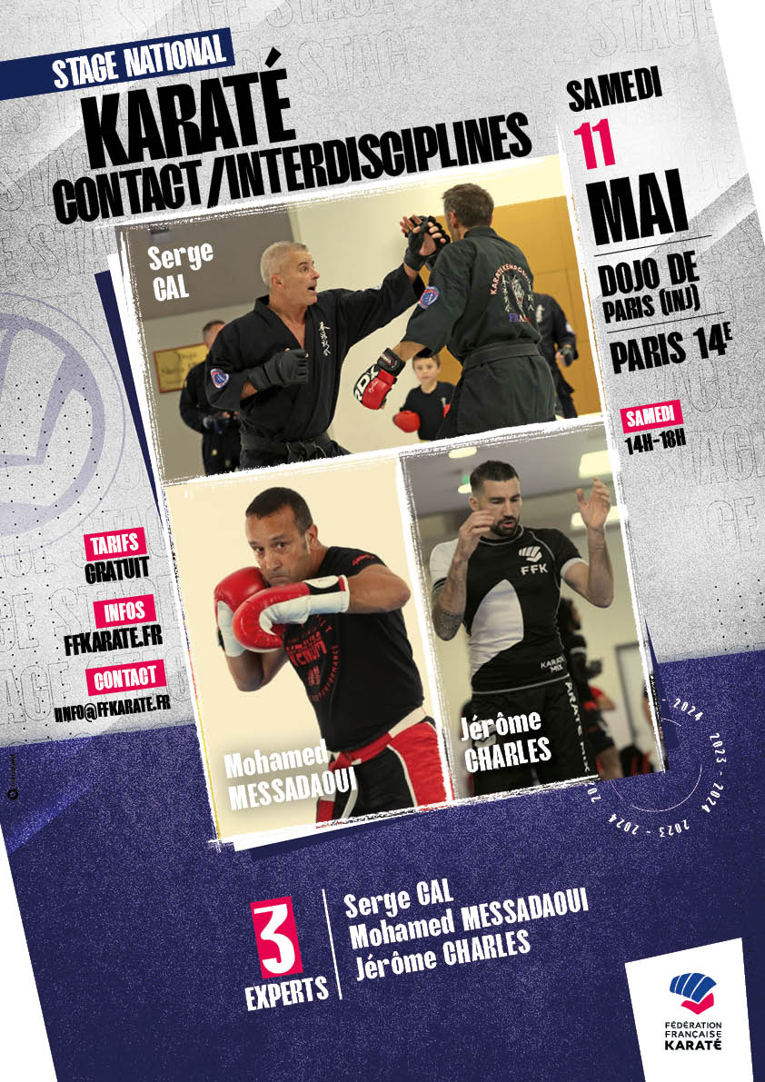 Stage karaté contact/interdisciplines – Fédération Française de Karaté