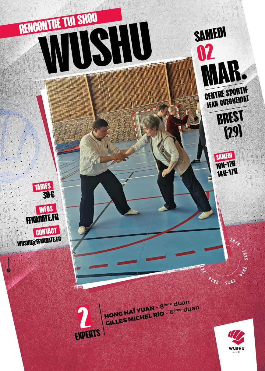 Rencontre tui shou – Fédération Française de Karaté