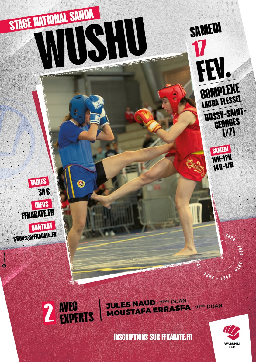 Stage national sanda – Fédération Française de Karaté