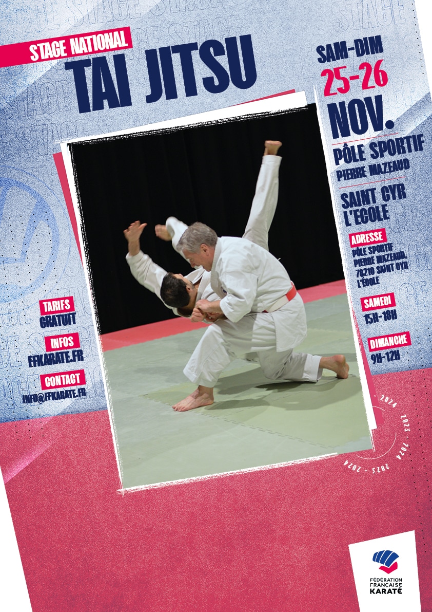 Stage national tai jitsu – Fédération Française de Karaté